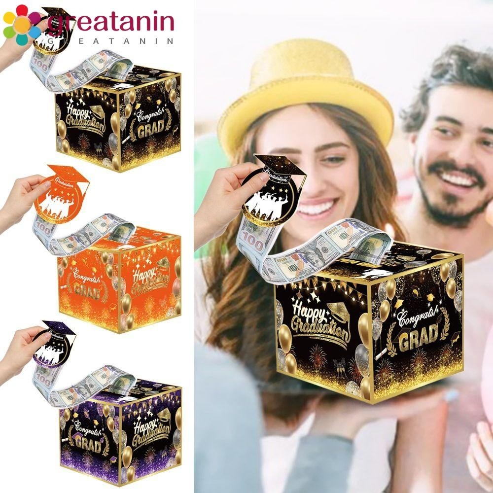 GREATANIN Celebration Party Cash Pull Gift Boxs, Paper Cash Money Clip ...