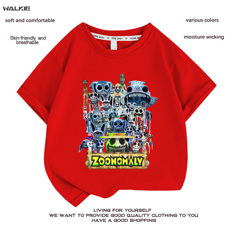 S-5XL hot Short Sleeve T-Shirt Cotton Loose Cartoon Anime Pattern ...