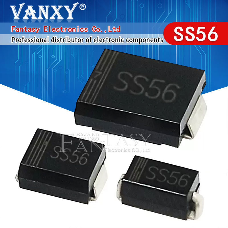 20pcs SS56 SMC SMB SMA SK56 SMD SS560 5A 60V DO-214AB Schottky diode | Shopee Philippines