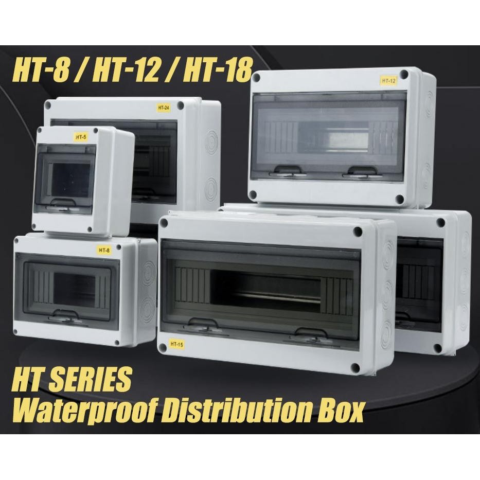 【COD】HT8/12/18-way Indoor and Outdoor Dustproof and Waterproof ...