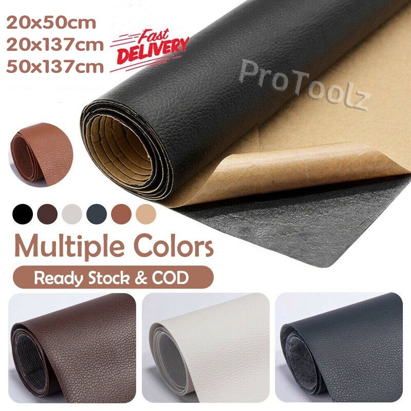 PU Leather Repair Patch Self-Adhesive Sofa Repair Fabric Stickers ...