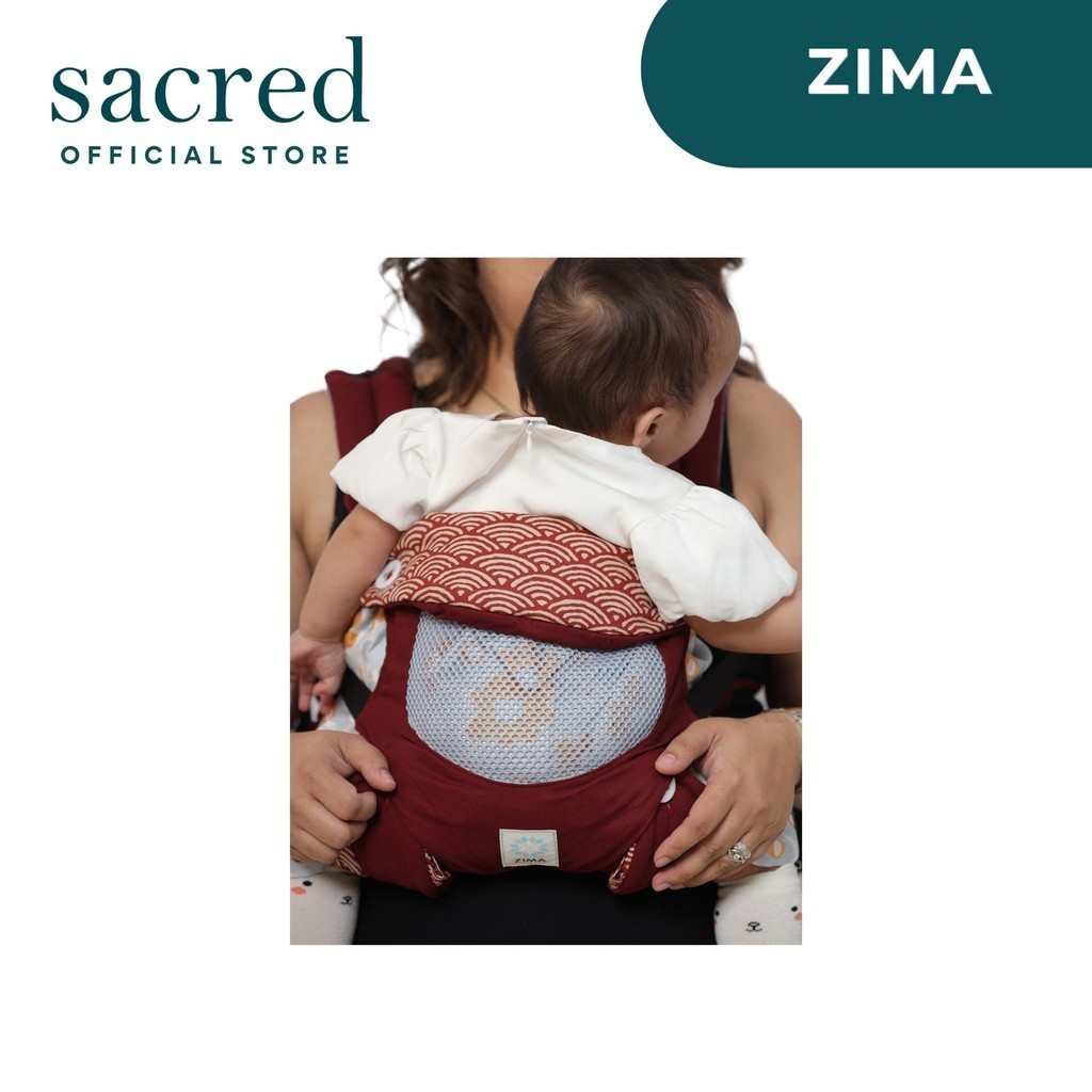 Zima Mesh Akane Ergonomic Baby Carrier Suitable for Newborns - Toddlers ...