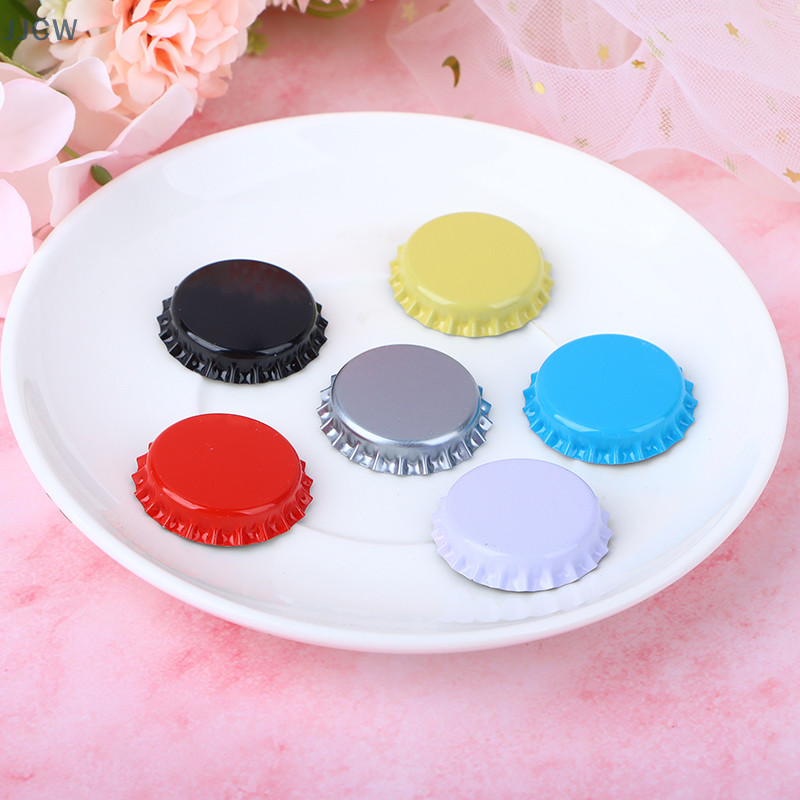 [JJCW] 100Pcs Crown Caps Homebrew Beer Caps Craft Beer Bottling Caps ...