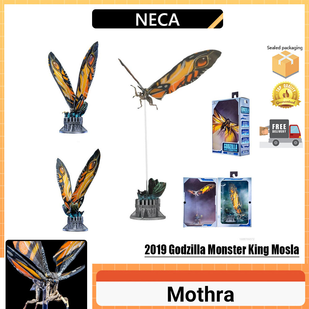 NECA Mothra 2019 Godzilla models, Godzilla, Monster King, Motra, toys ...