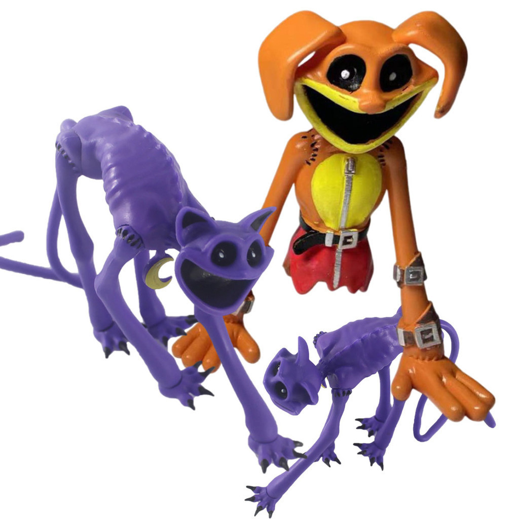 Poppy Playtime CatNap DogDay Toy Smiling Critters Action Figure Model ...