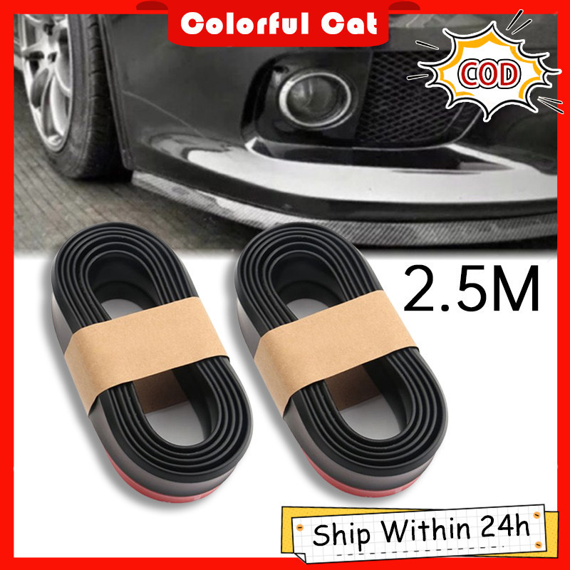 Universal Car Front Bumper Protector Lip Skirt Protector Car Bumper ...