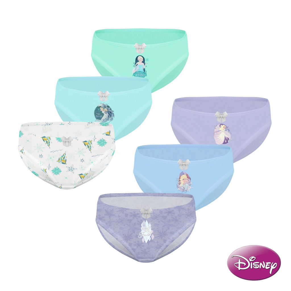 Disney 6 Pack Bikini Panties Underwear For Kids Girls | Shopee Philippines