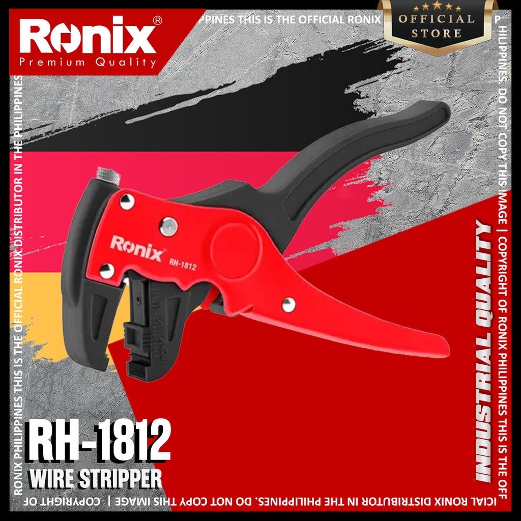Ronix RH-1812 wire stripper strip electrical wires very practical and ...