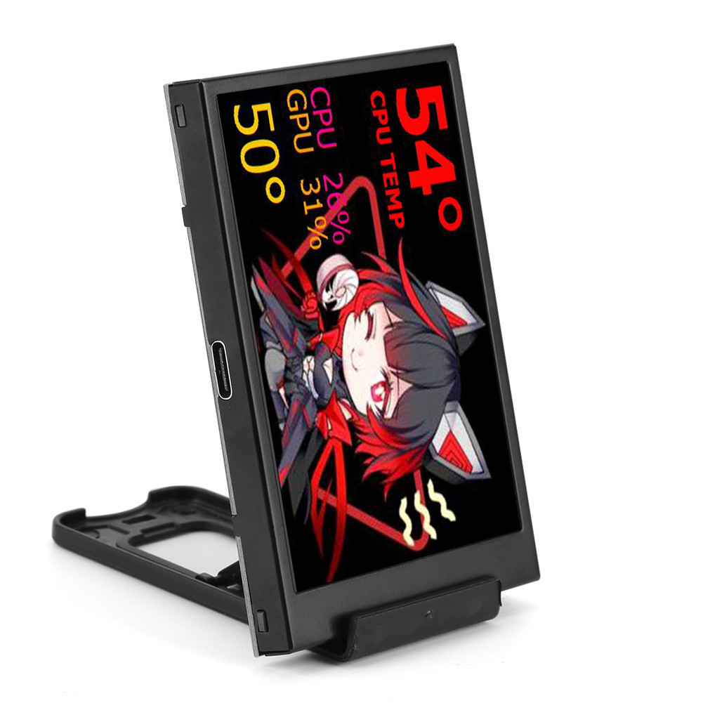 3.5inch IPS LCD Screen AIDA64 Dual Type-C for PC Computers/mini ITX ...
