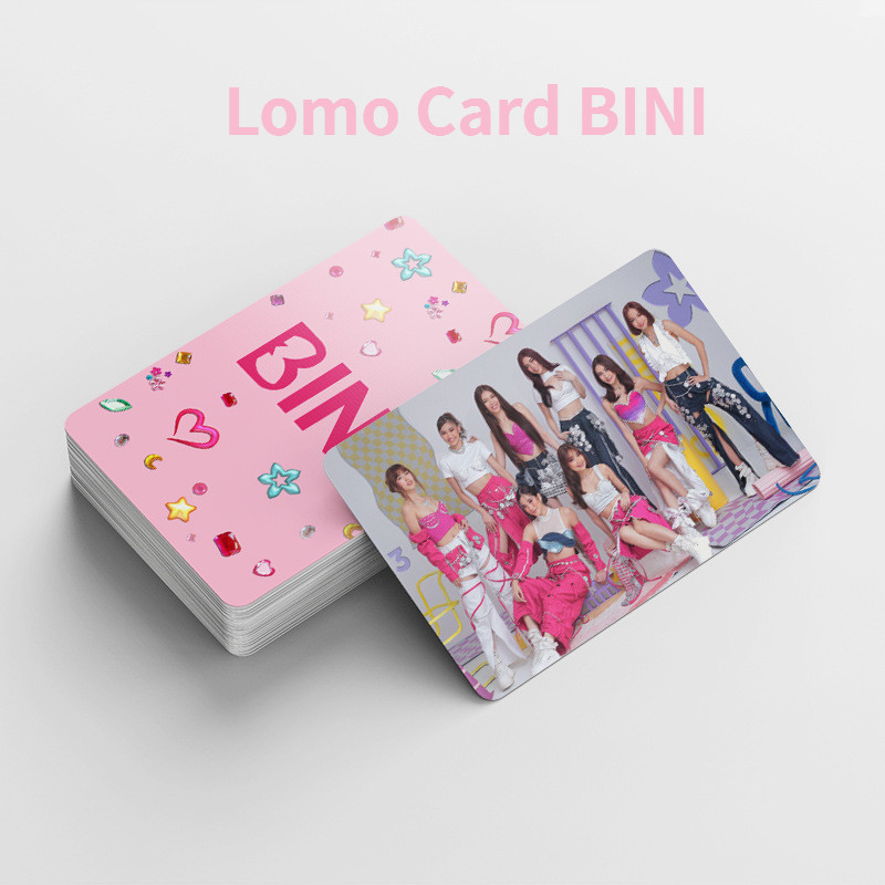 92pcs Lomo Card BINI Photo Card Holographic Photocards Lomocard Aiah ...