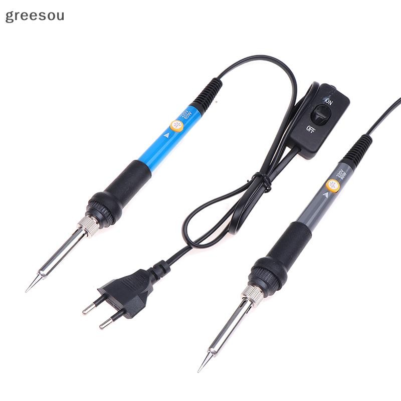 greesou Mini Soldering Iron Adjustable Temperature Electric Solder Iron ...
