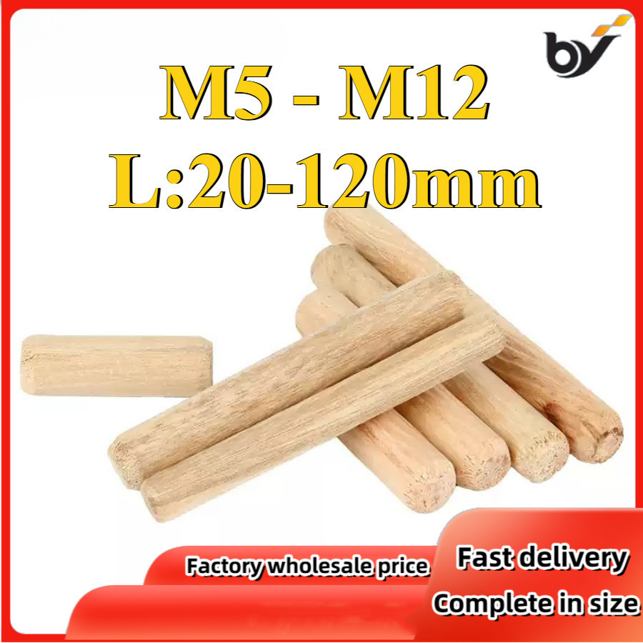 Wooden Dowel Pins Fluted Wood Dowels Rods,Hardwood Crafts Dowel Pegs ...