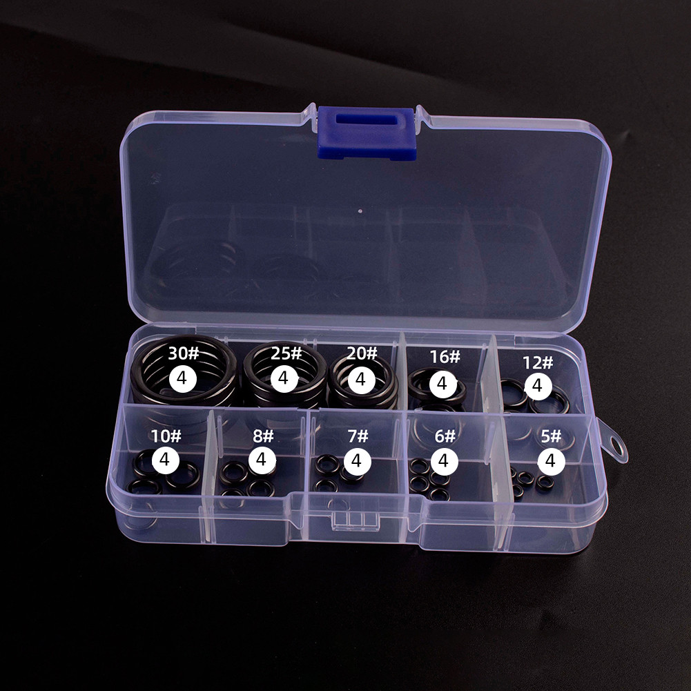 40pcs Fishing Rod Guides Ring Ceramic Guide Ring Rod Repair Replacement ...