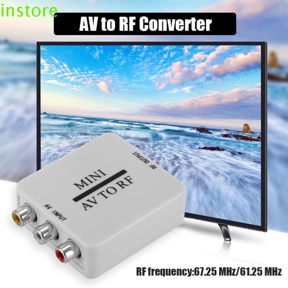 INSTORE RCA AV To RF Converter, AV To RF RCA To RF AV To RF Amplifier ...