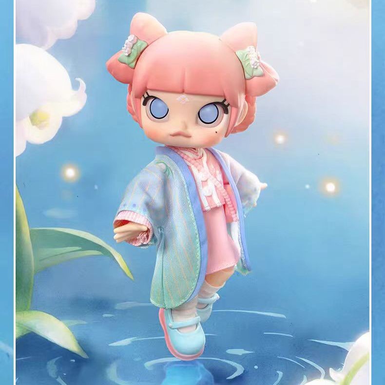 Popmart Bubble Mart Molly Lily of the Valley Action Figure BJD Figure ...