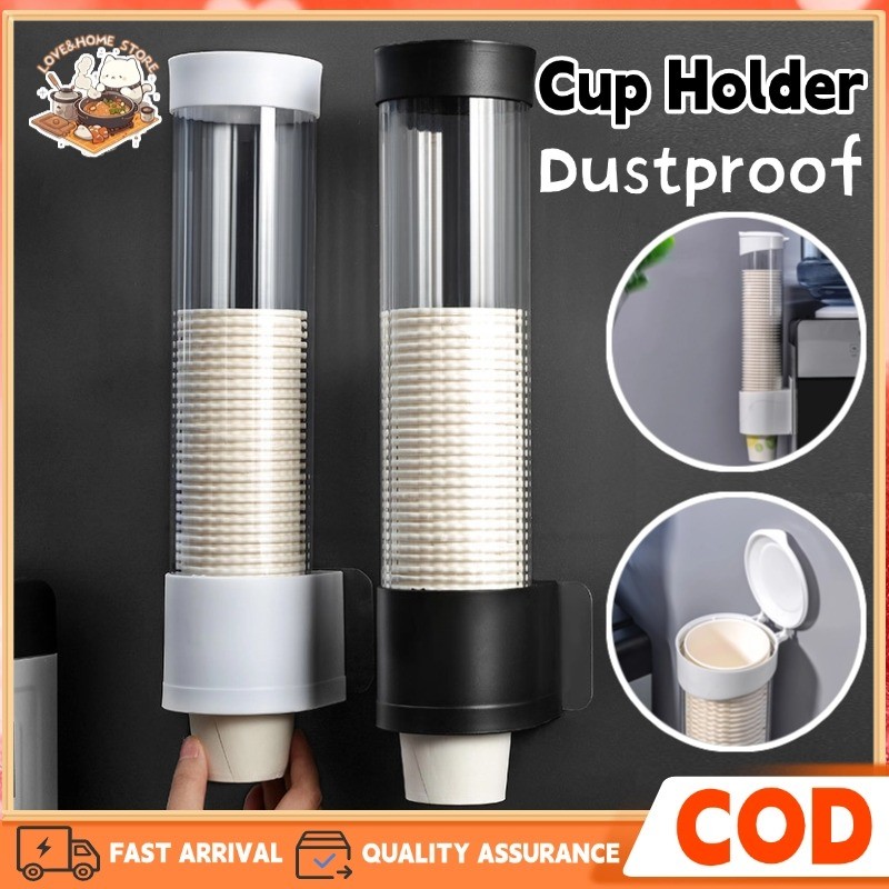 Disposable Cup Holder Wall Mounted Paper Cup Holder Cup Dispenser ...
