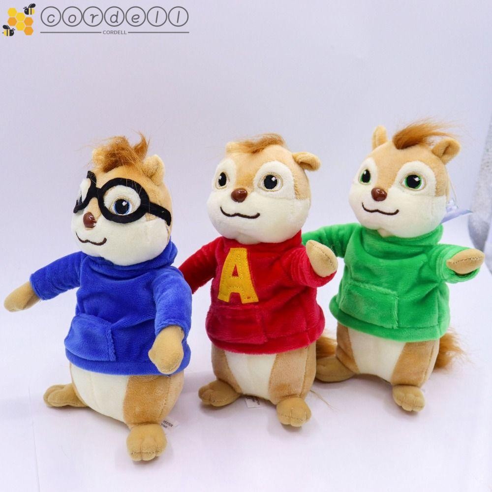CORDELL Chipmunks Plush Toys, Stuffed Animals Simon Theodore Stuffed ...