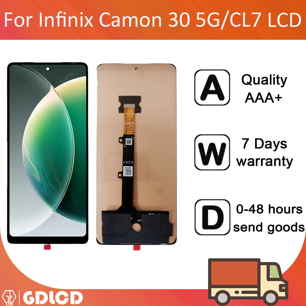 LCD display for Tecno Camon30 5G CL7 Camon30 5G Touch Screen Digitizer ...