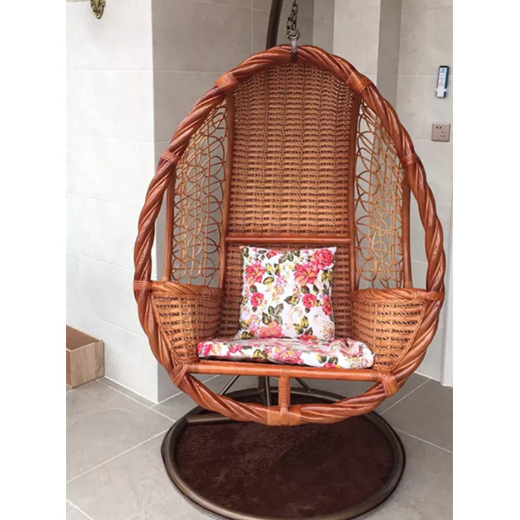 Emperor Big Twisted Rattan Real Rattan Chair Hanging Basket Leisurely ...