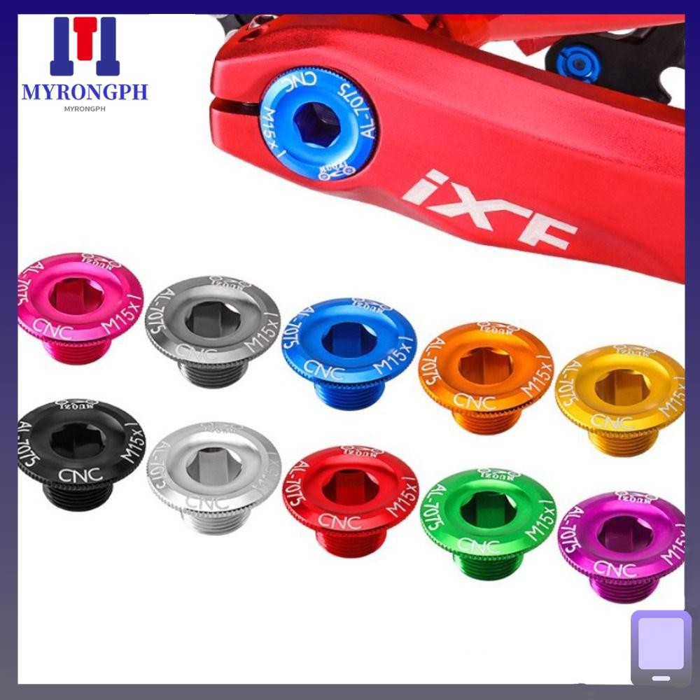MYRONGPH Bicycle Crankset Crank Cover, Aluminium Alloy M15 Chainwheel ...