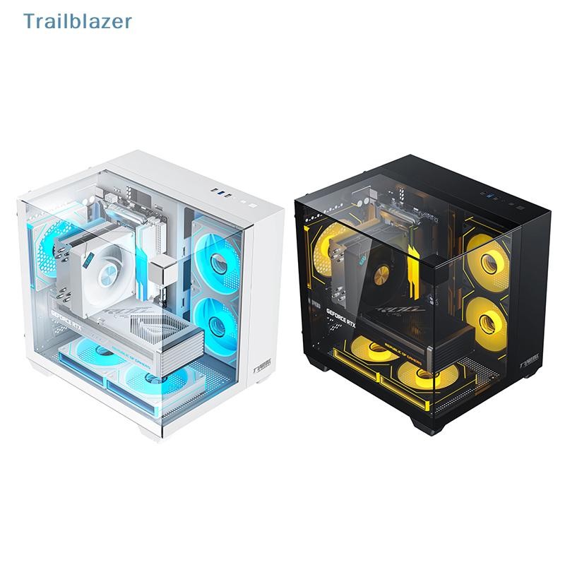 TBPH 270 Degree Transparent Computer Case Desktop PC Tower For M-ATX ...