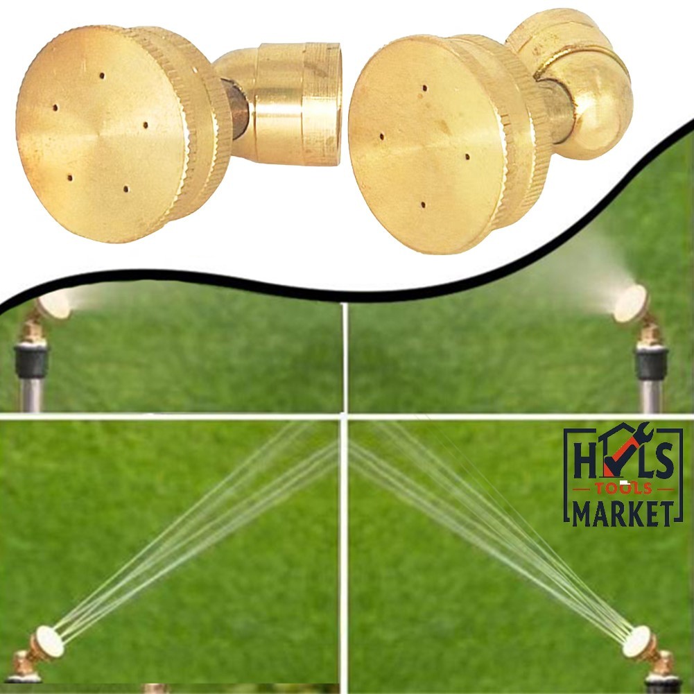 Adjustable 4 or 5 Hole Brass Sprayer Nozzle M14 Atomizing Spray Fitting ...