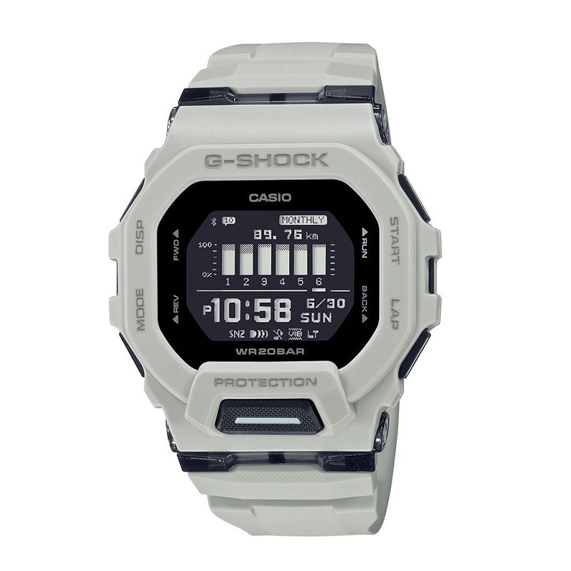 Casio G-Shock (GBD-200UU-9DR) Resin Strap 200 Meter Bluetooth Steptracker Digital Watch | Shopee ...