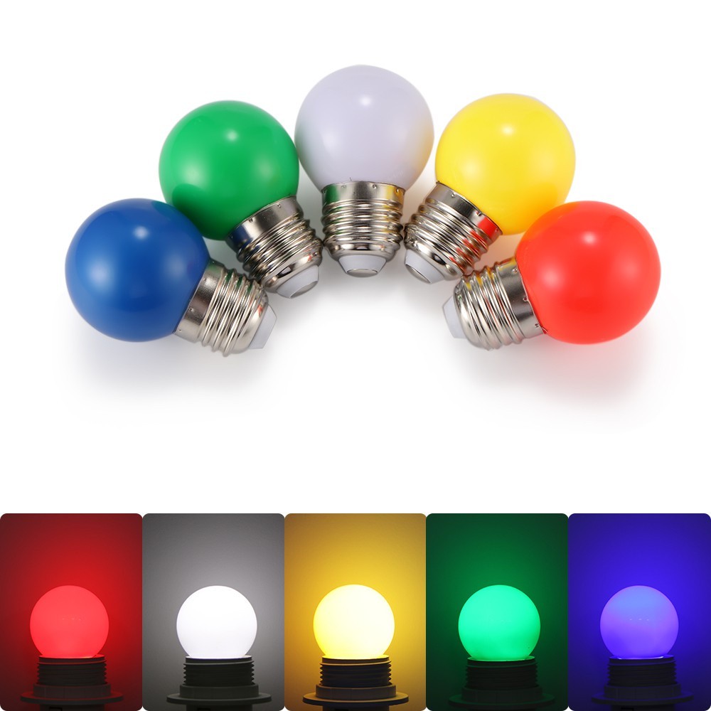 Multi color LED E27 Mint Colored Mini Bulb A Shining Choice to Light up ...