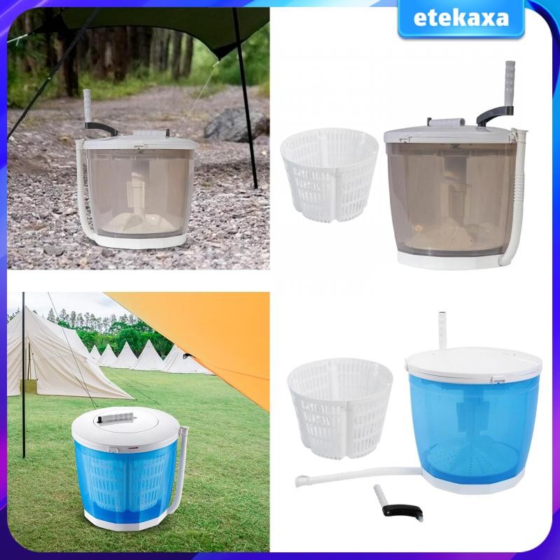[Etekaxa] Hand Operated Washing Machine, Hand Operated Washing Machine ...