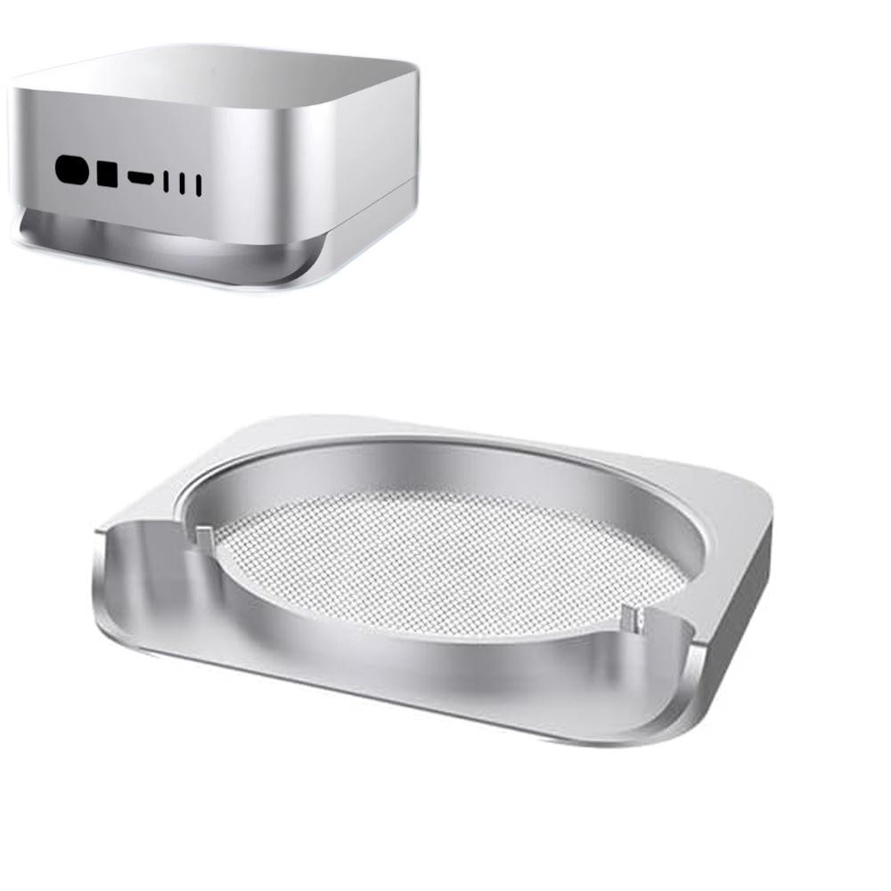 Desktop Stand for Mac Mini M4/M4 Pro 2024 Desktop Dust and Heat ...