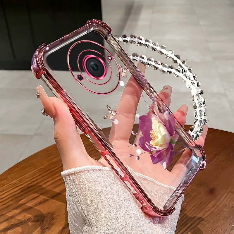 Case For redmi a3 phone case lily latest bracelet 2025 new Shockproof ...