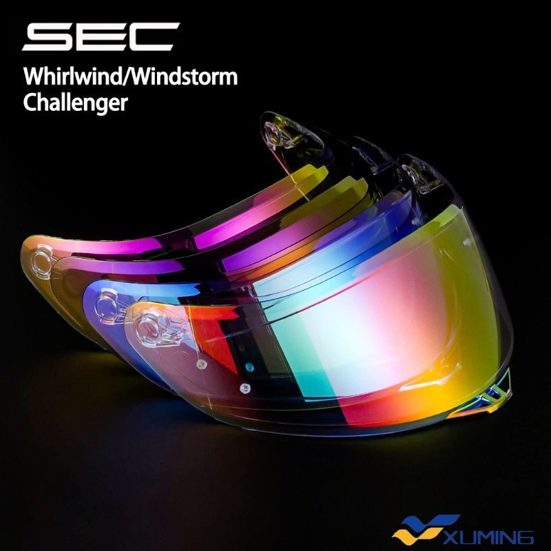 [ReadyStock]SEC Visor Lens SEC Whirlwind Windstorm V1 V2 V3 Challenger ...