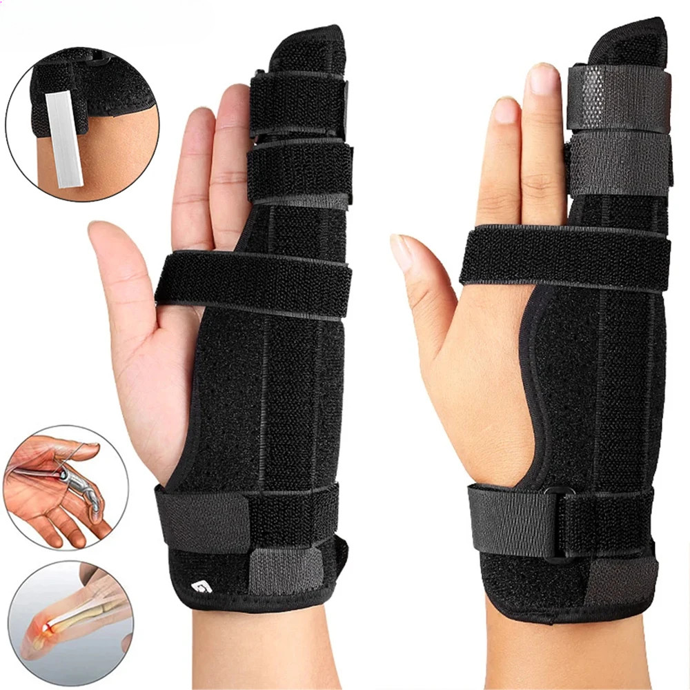 1PC Finger Splint Hand Brace,Pinky Fingers Splint For Boxer Fractures ...