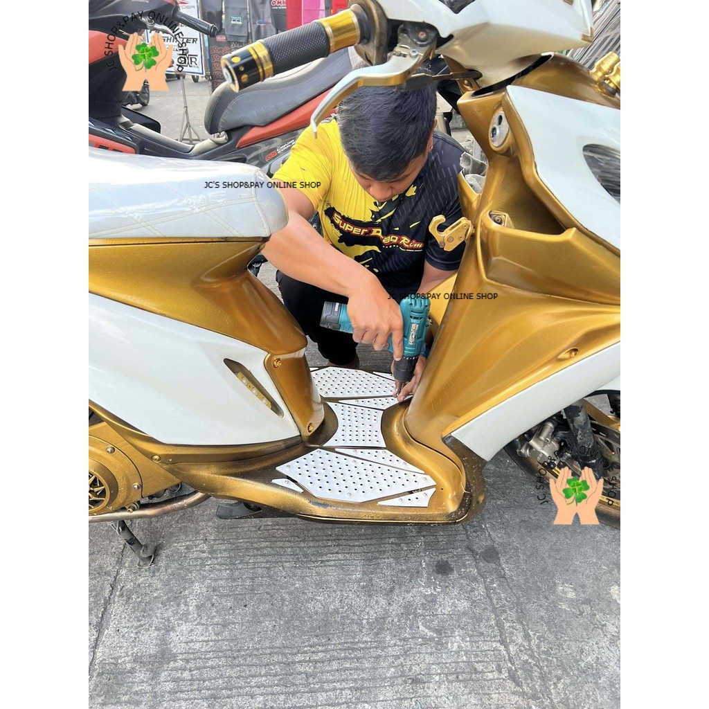 SKYDRIVE 125 / SD 125 FOOTBOARD MATTING/ MATTING SKYDRIVE ALLOY POWDER ...