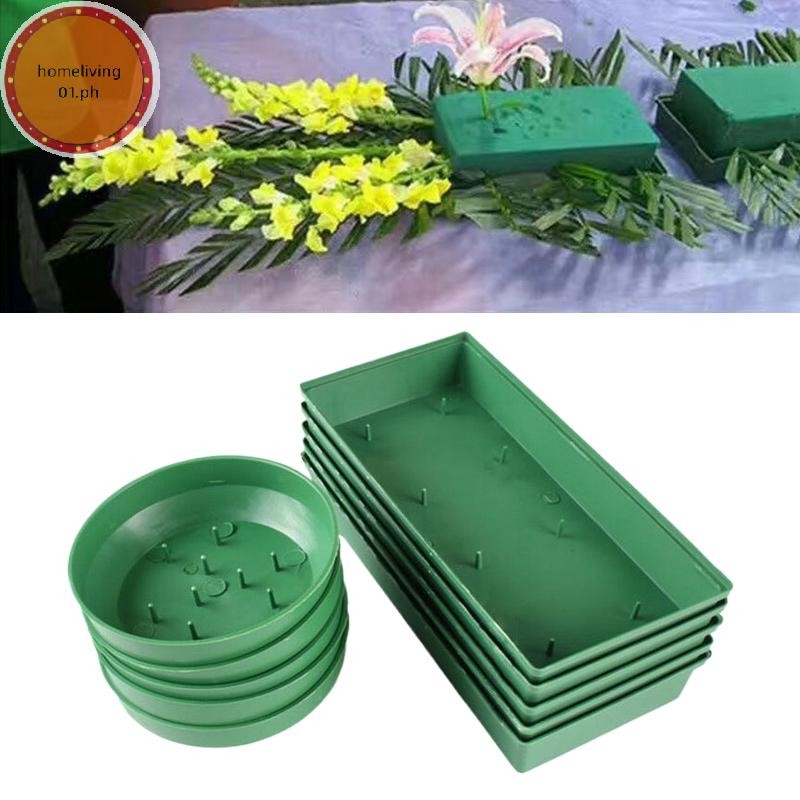 homeliving01 Flower Foam Tray Flower Arrangement Decorative Vase Floral ...