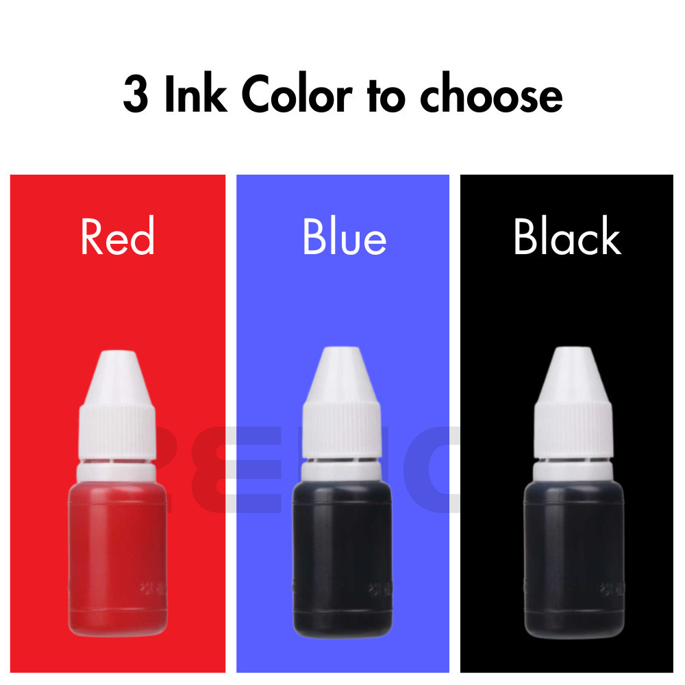 Made Stamp Chop Stamp Self Ink (Red/Blue/Black Color) PAID/VOID ...