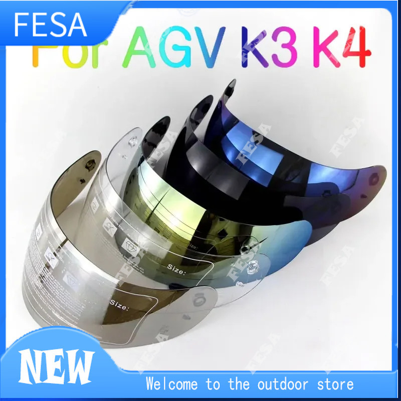 Helmet Visor for AGV K3 K4 Casco Moto Accessories K3 Shield Uv ...