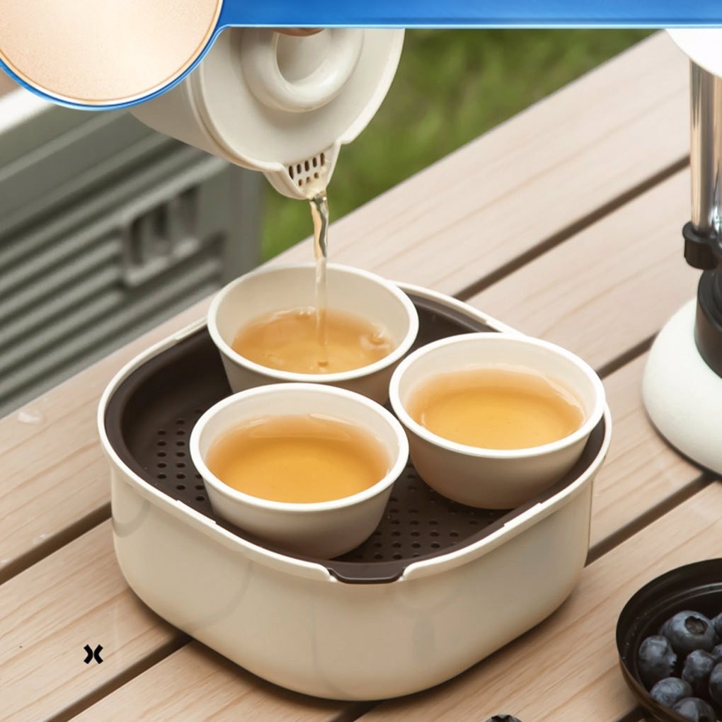 Mini Tea Set For Tea Enthusiasts Convenient Size For Personal Enjoyment ...