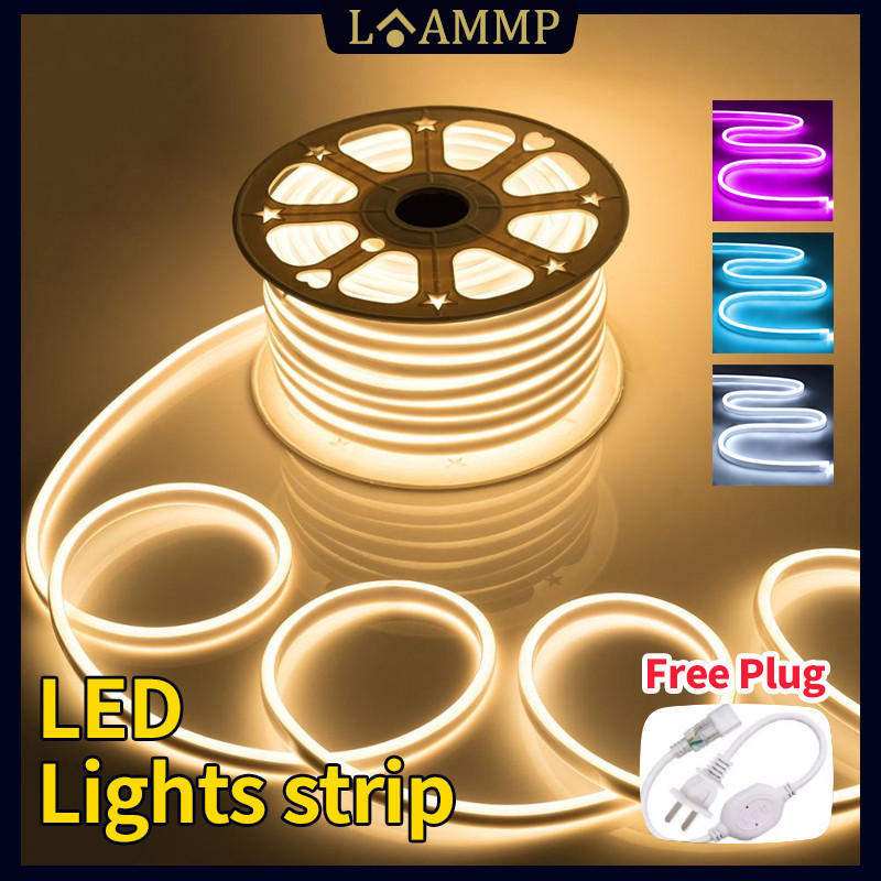 LED Neon light strip Flexible silicone light strip Strip light ...