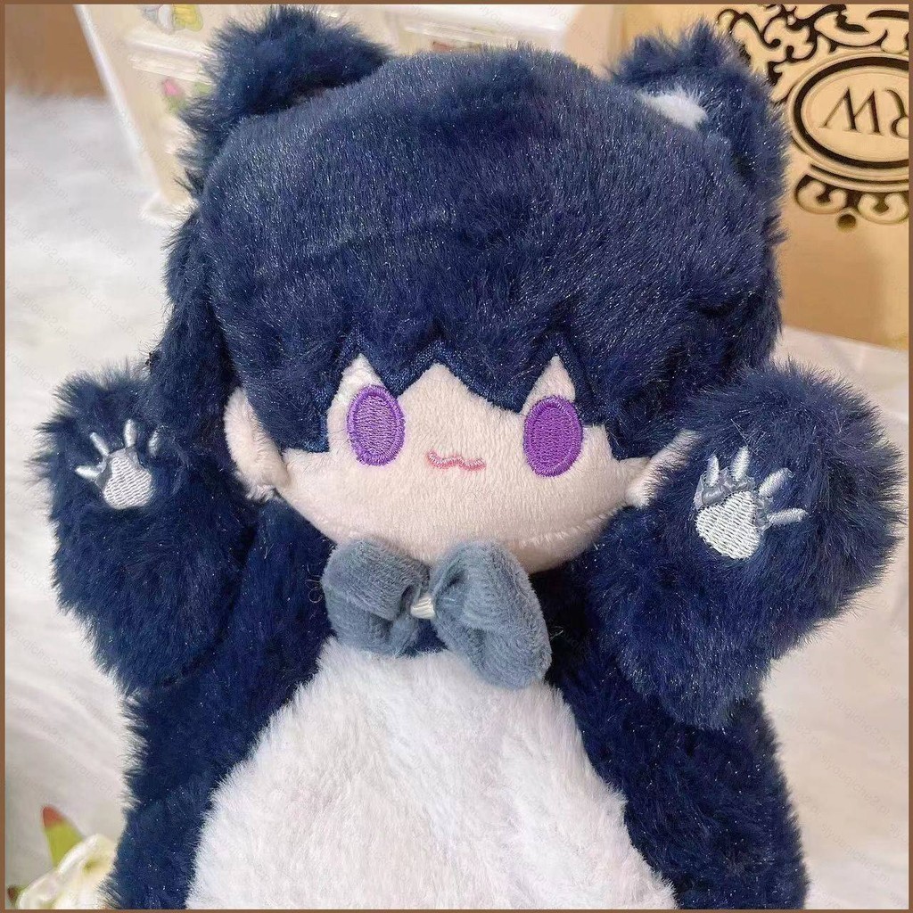 sy Genshin Impact Q Version Xiao Wanderer Plush Dolls Hand Puppet Gift ...