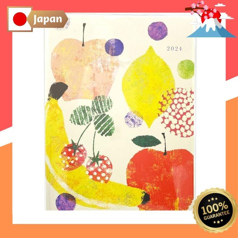 Closepin Tomoko Hayashi diary 2024 B6 Monthly Seasonal Fruit Mix ...