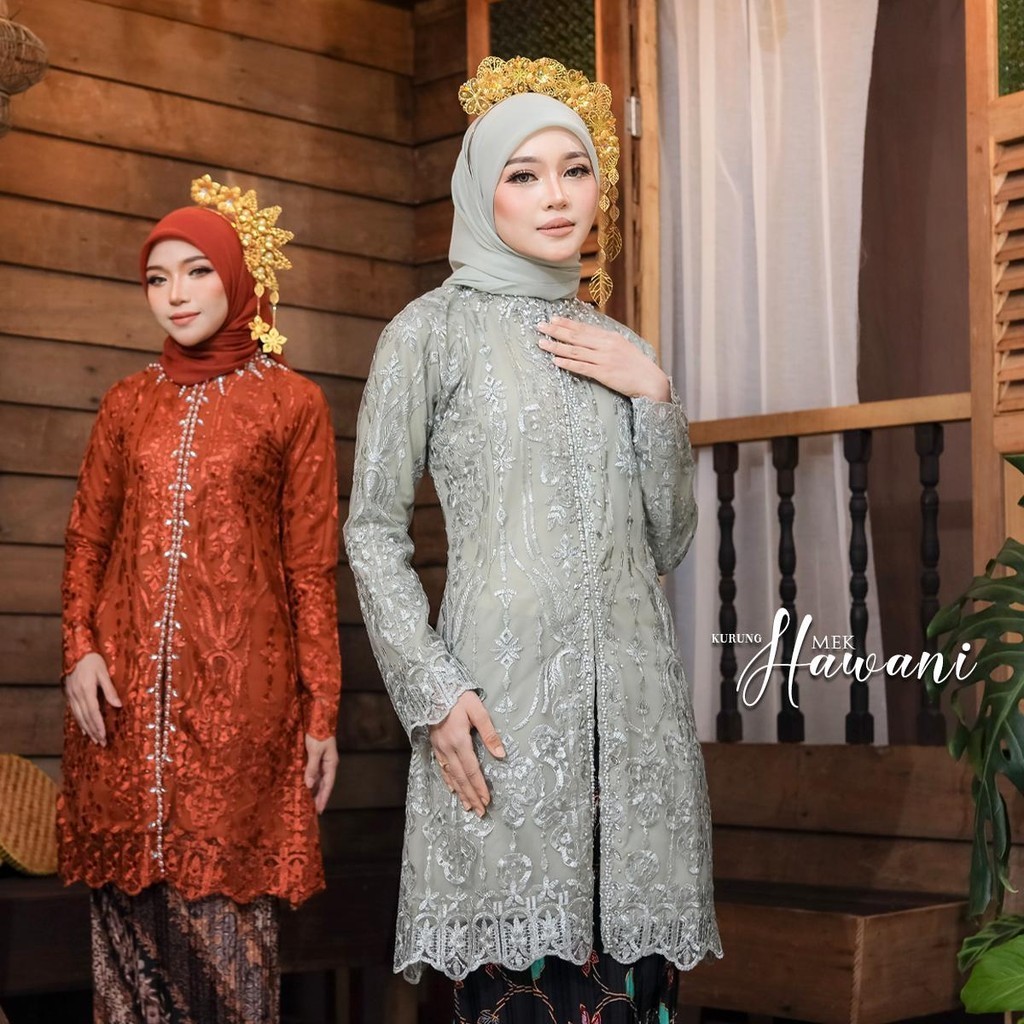 TUNIKMY Baju Kurung Mek Hawani Exclusive Lace Set baju raya viral 2024 ...