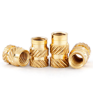 M1 M1.4 M1.6 M1.7 M2 M2.5 Brass Hot Melt Insert Knurled Nut Thread Heat Molding Double Twill ...