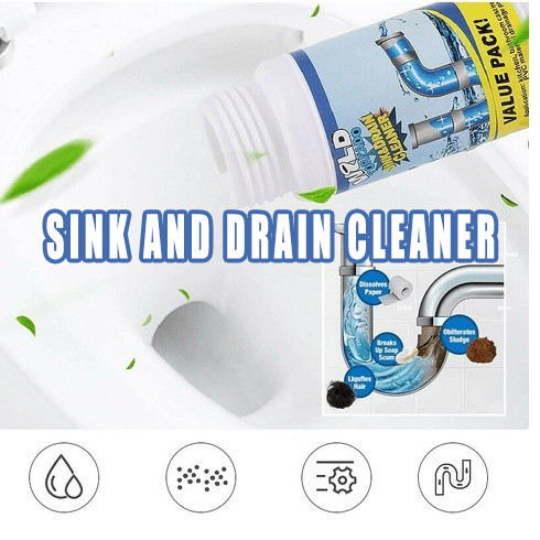 AUTHENTIC WILD TORNADO POWERFUL SINK & DRAIN CLEANER HIGH EFFICIENCY ...
