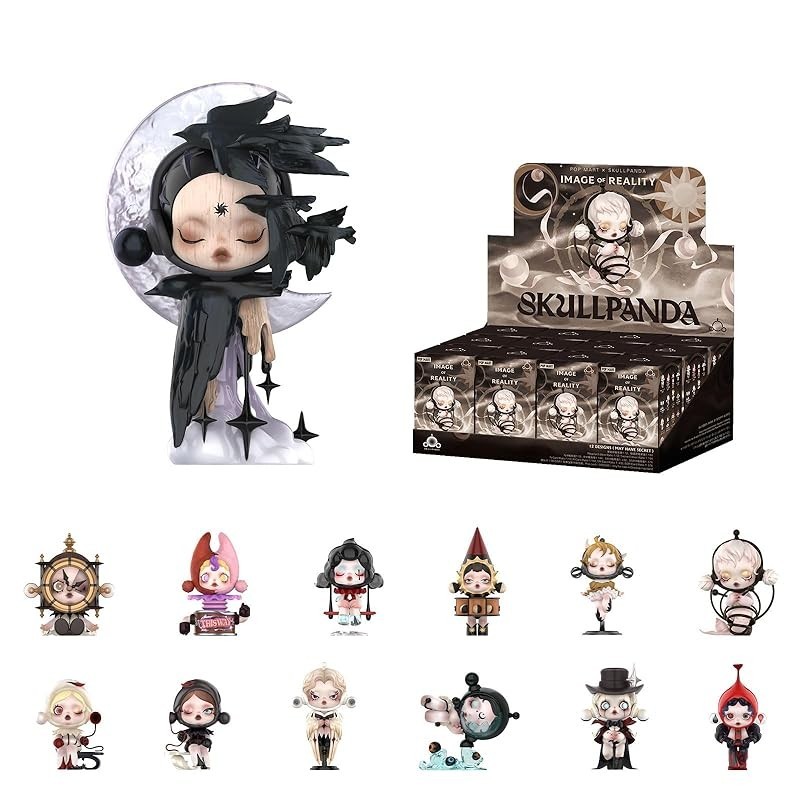 POPMART SKULLPANDA Image Of Reality Series [Assorted Box 12 Piece ...