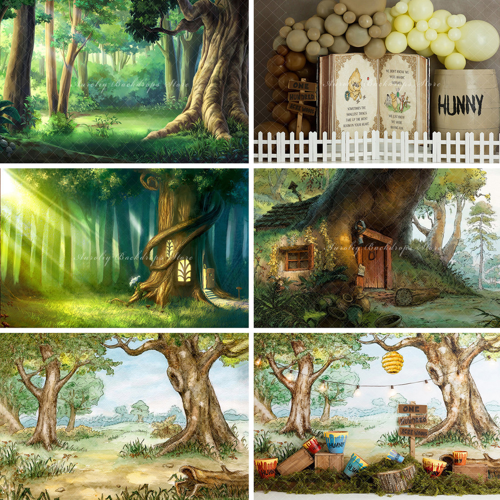 Spring Forest Backdrops Kids Adult Photography Props Child Baby ...