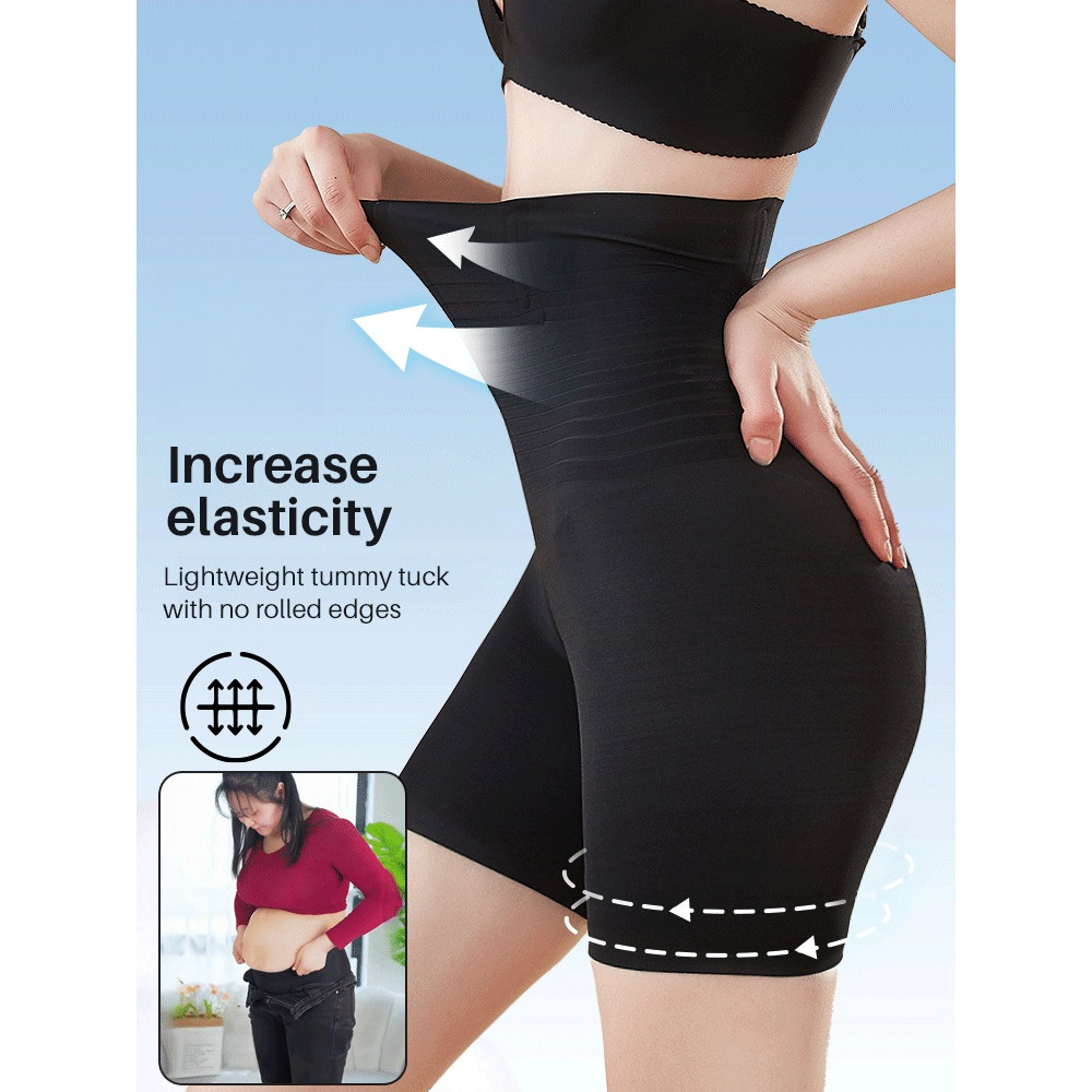 Women's high waist body pants without trace shaping | Shopee Philippines