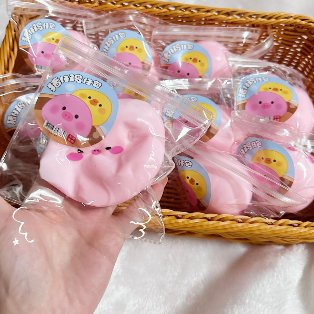 Cartoon TPR Pinching Chicken Pig Slow Rebound Release Pressure Squeeze ...