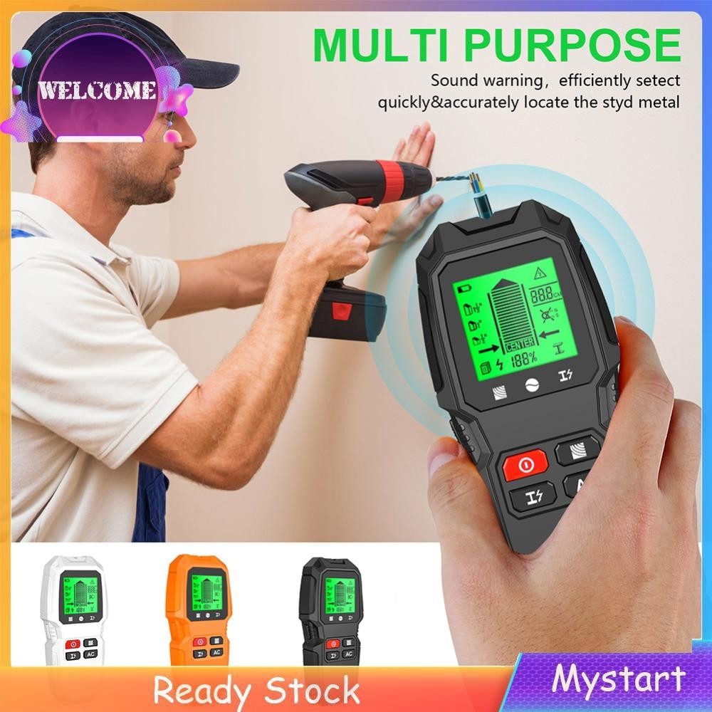 7 in 1 Smart Stud Finder LCD Wall Scanner for Wood Magnetic Metal AC ...