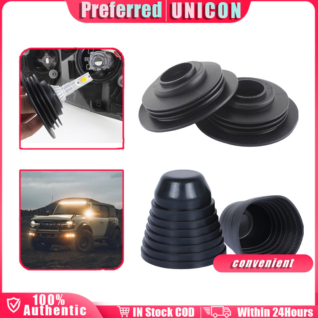 Headlight Cover Led Headlight Rubber Dust Cover Car Motorcycle Headlamp ...